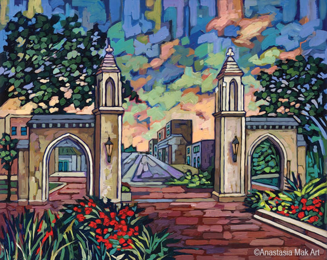 Indiana University Art, Sample Gates, IU, Hoosiers, Bloomington IN ...