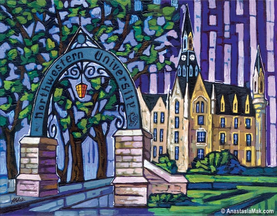 Northwestern University Campus Arch