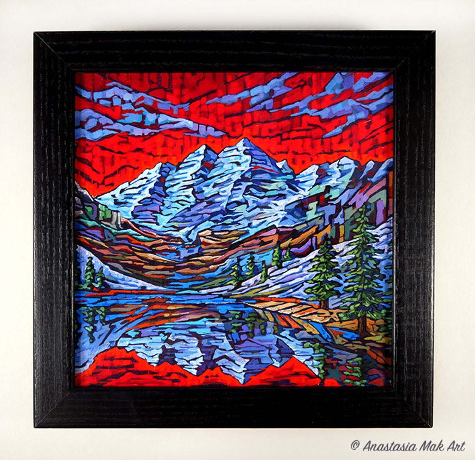 Colorado Art Print Maroon Bells Art Colorado Gift Rocky - Etsy