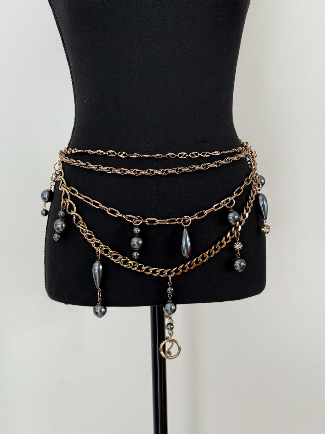 Iceberg Vintage Metal Chain Belt (italy) - Etsy