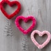 Heart Tree Topper for Your Valentine Tree 3, 4 or 6 Inch Hearts Choose ...