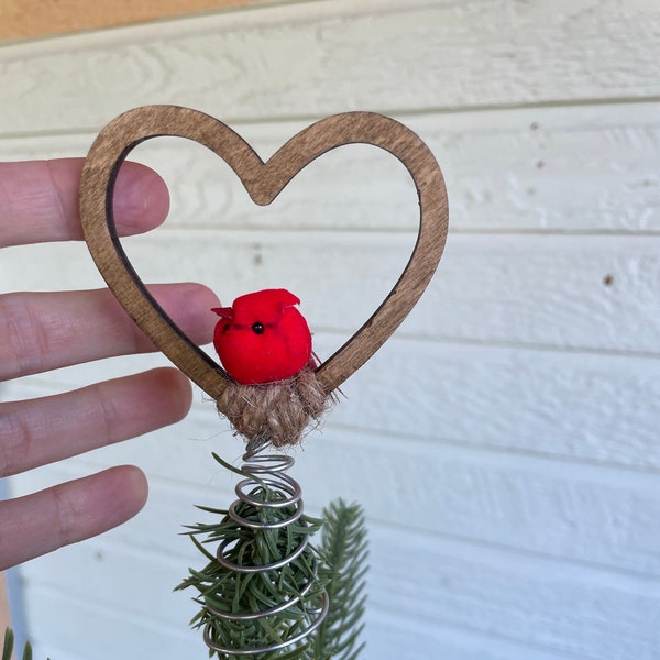 Cardinal Christmas Tree Topper - Etsy Cardinal Christmas Tree Topper - Etsy