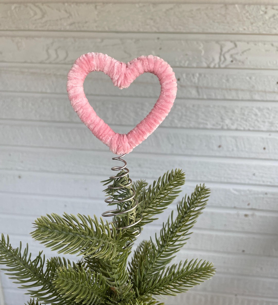 Heart Tree Topper for Your Valentine Tree 3, 4 or 6 Inch Hearts Choose ...