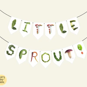 Welcome Little Sprout Baby Shower Decorations - Sprout Has Sprung ...