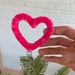 Heart Tree Topper for Your Valentine Tree 3, 4 or 6 Inch Hearts Choose ...