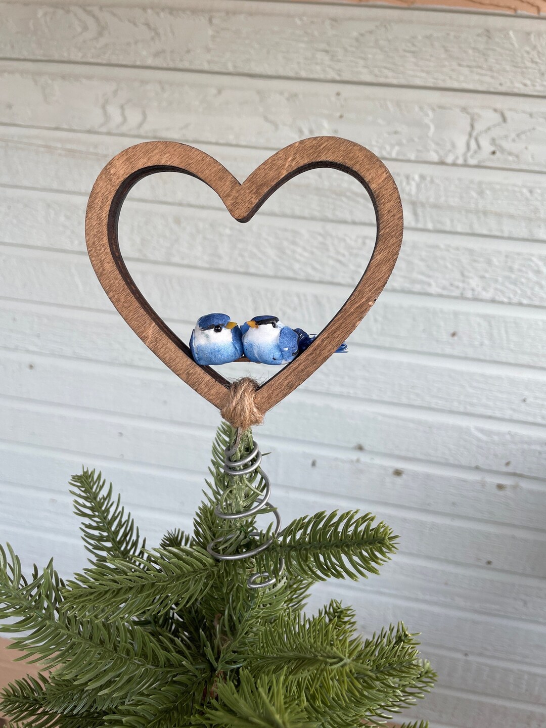 Blue Birds Tree Topper Spring Tree Topper - Etsy