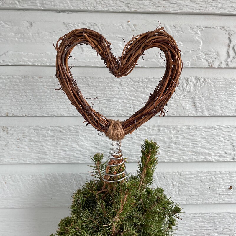 Rustic Tree Topper - Etsy