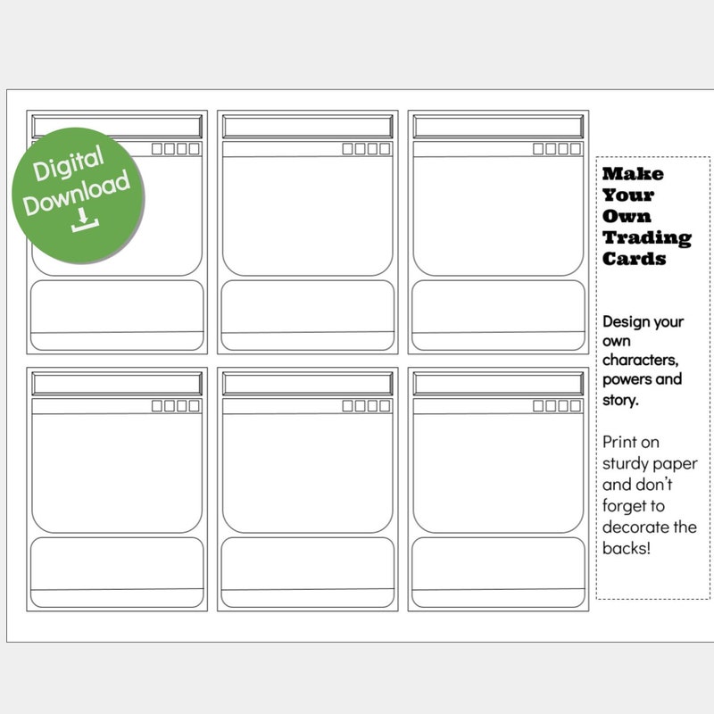 Trading Cards - Etsy