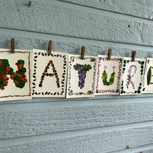 Printable Alphabet for a Woodland Classroom or Nursery, Make a Unique ...