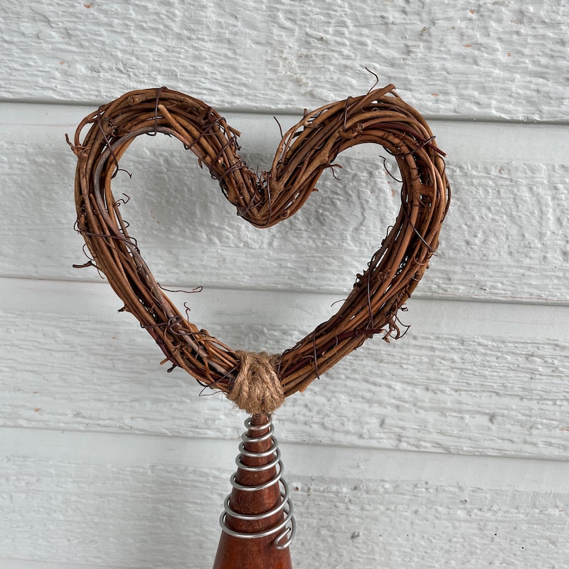 Grapevine Heart - Etsy