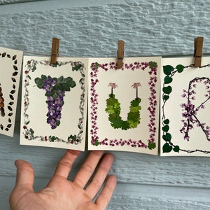 Printable Alphabet for a Woodland Classroom or Nursery, Make a Unique ...