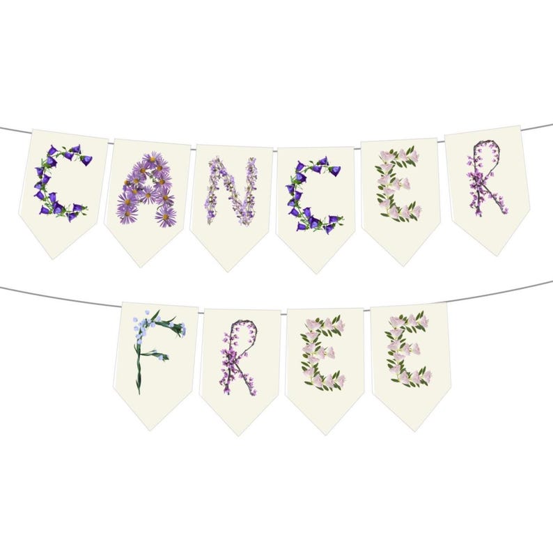 Customizable Beat Cancer Banner - Survival Party or Cancer Celebration ...