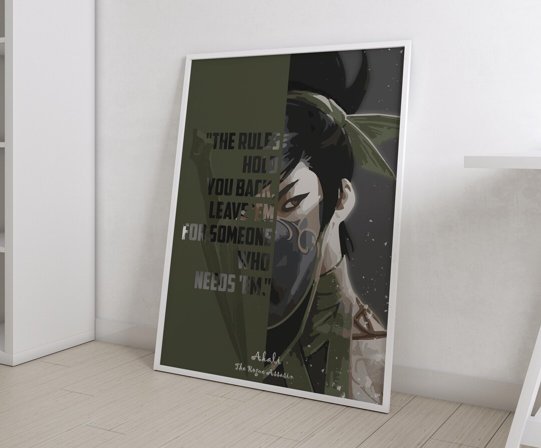 League of Legends Poster buy 1 Get 1 Freeposter League of Legends Gifts ...
