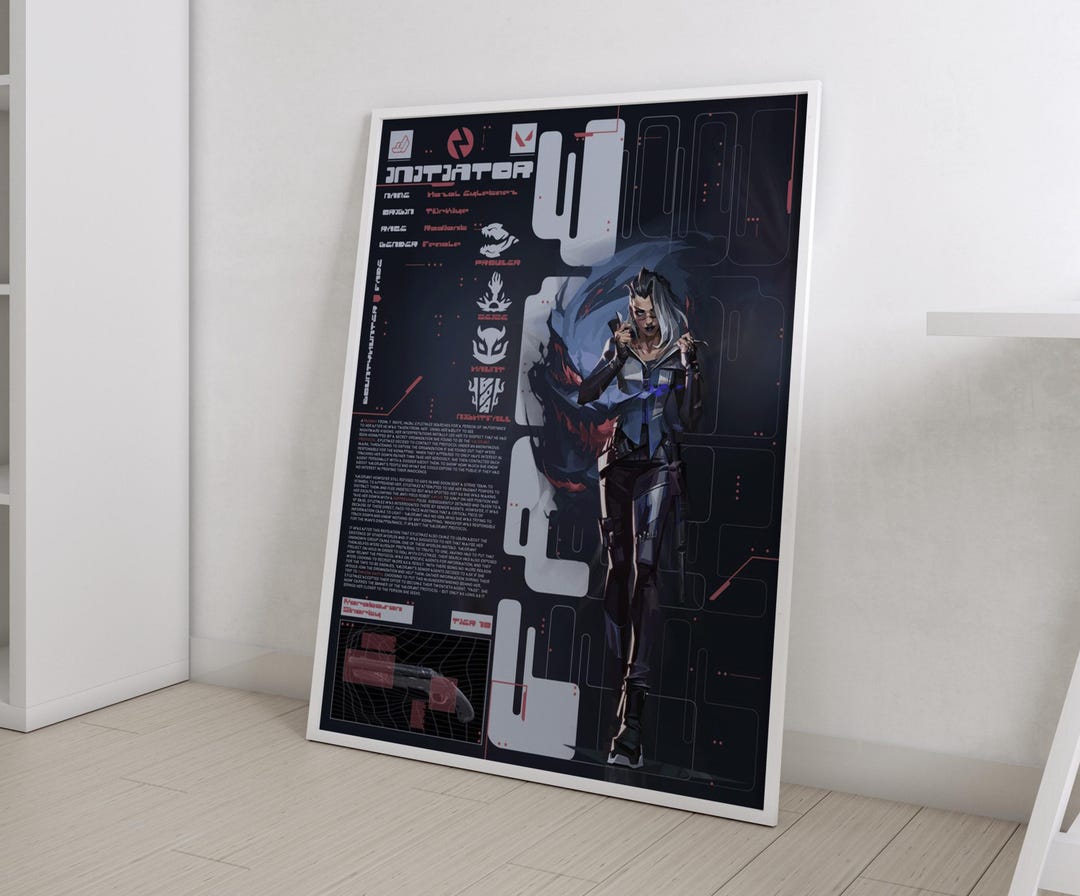 Valorant Poster buy 1 Get 1 Free Poster All Valorant Agents Poster ...