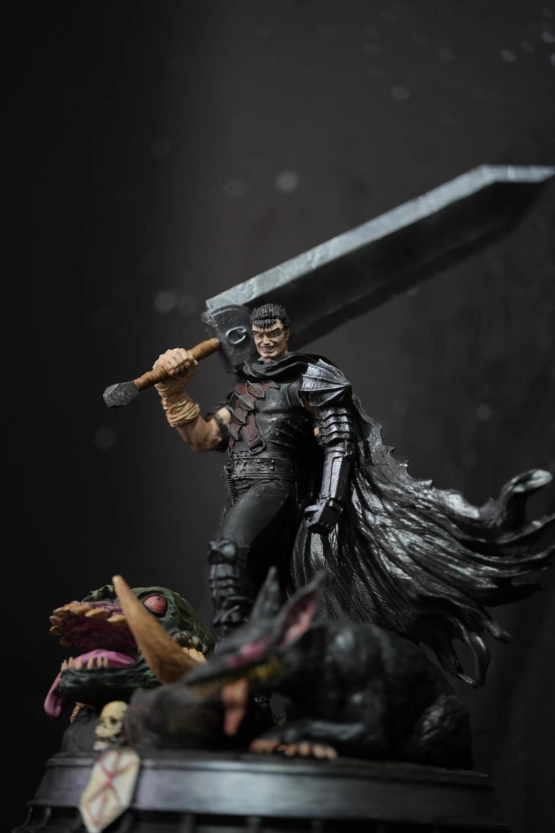 Berserk - Guts Figure | 14K 3d Printed Model | Full Painted | Handmade ...