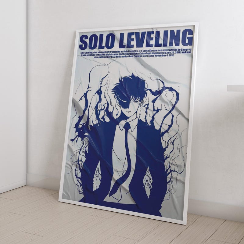Solo Leveling Wall Poster - Etsy