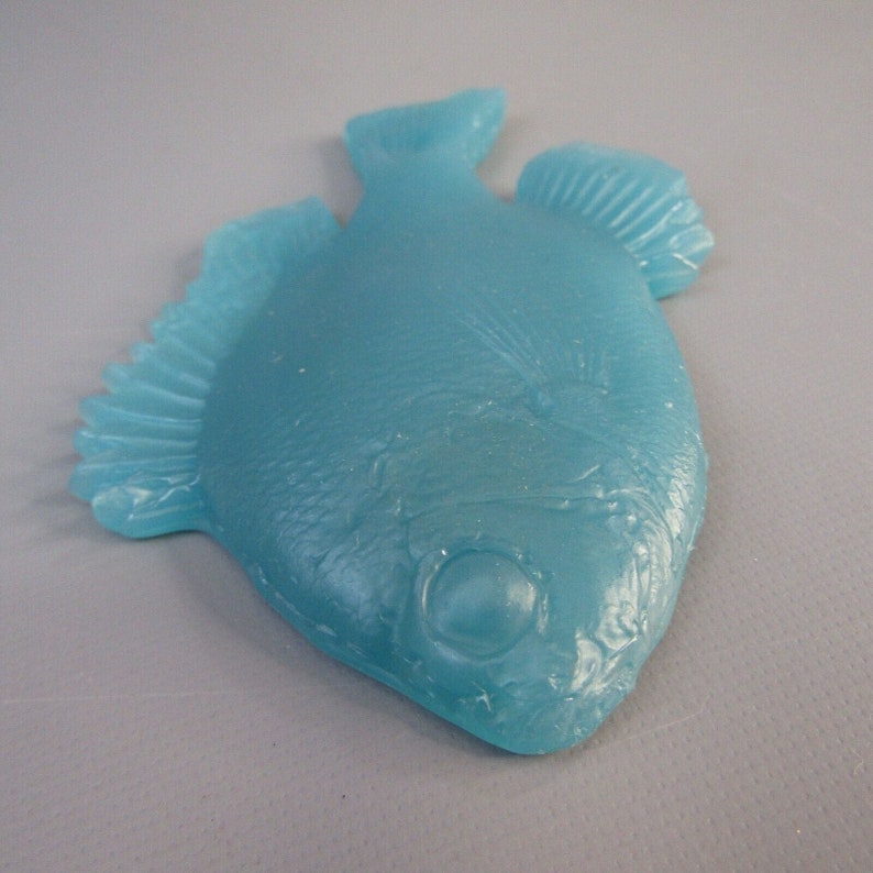 Gyotaku Blue Gill Fish Print Mold Rubber Replica Printmaking Art Stamp ...