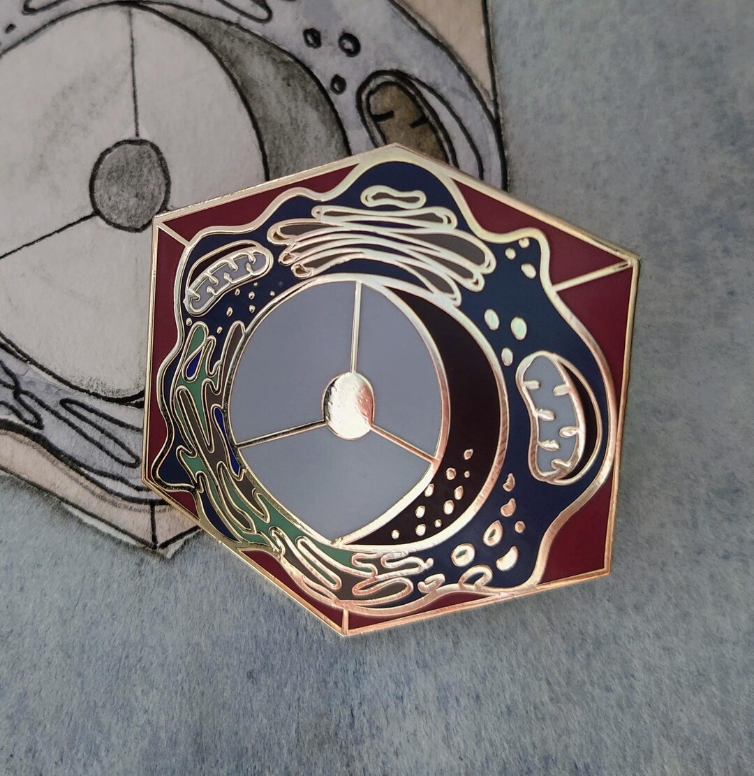 Cell Cube Pin - Etsy