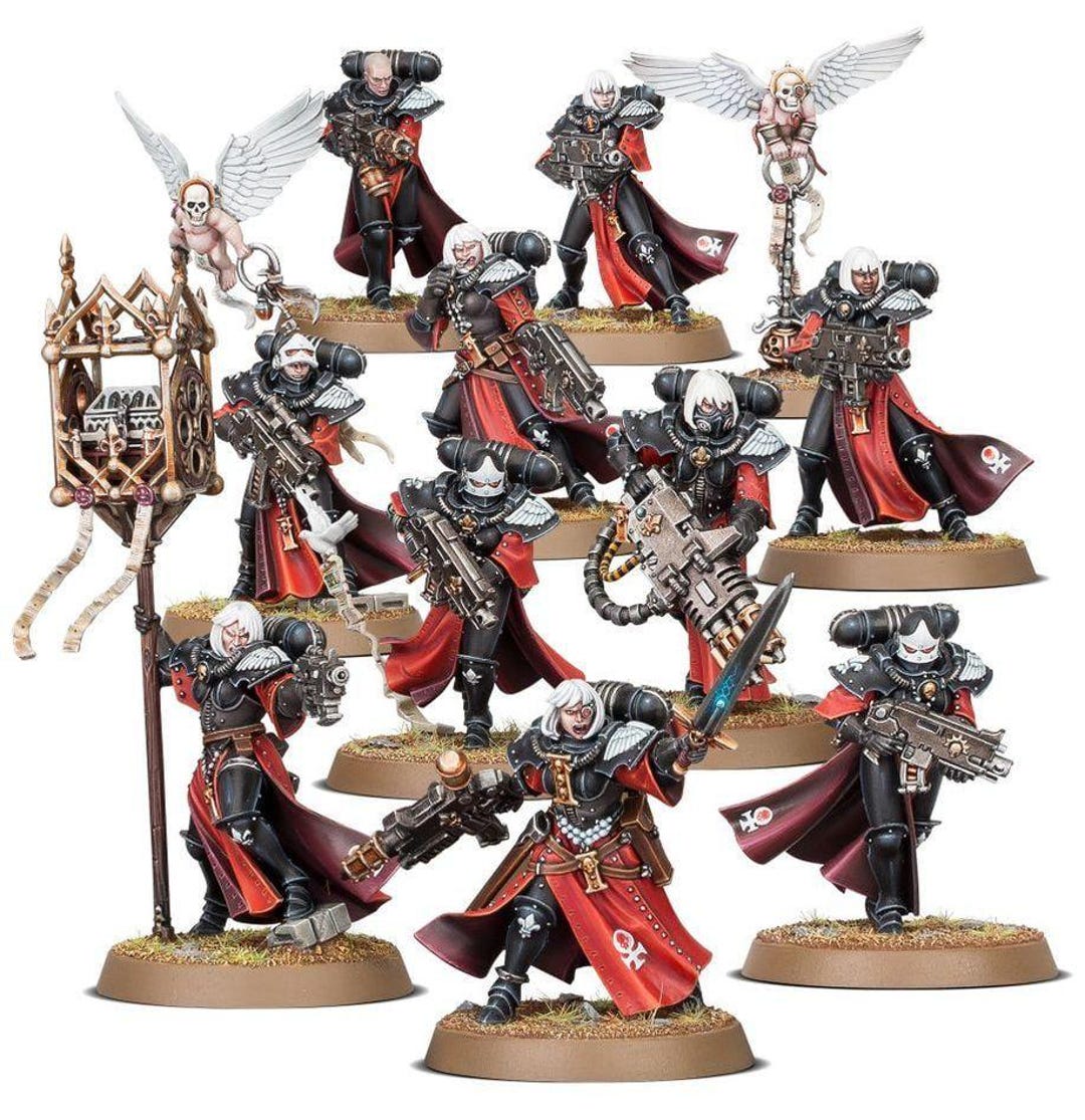 Adepta Sororitas: Battle Sisters Squad STL Pack Files 3D Print File ...