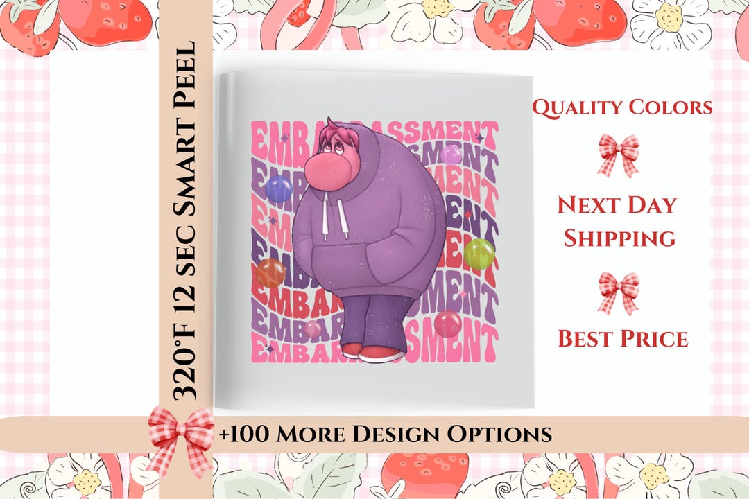 Retro Embarrassment Disney Inside Out Dtf, Inside Out to Press, Disney ...