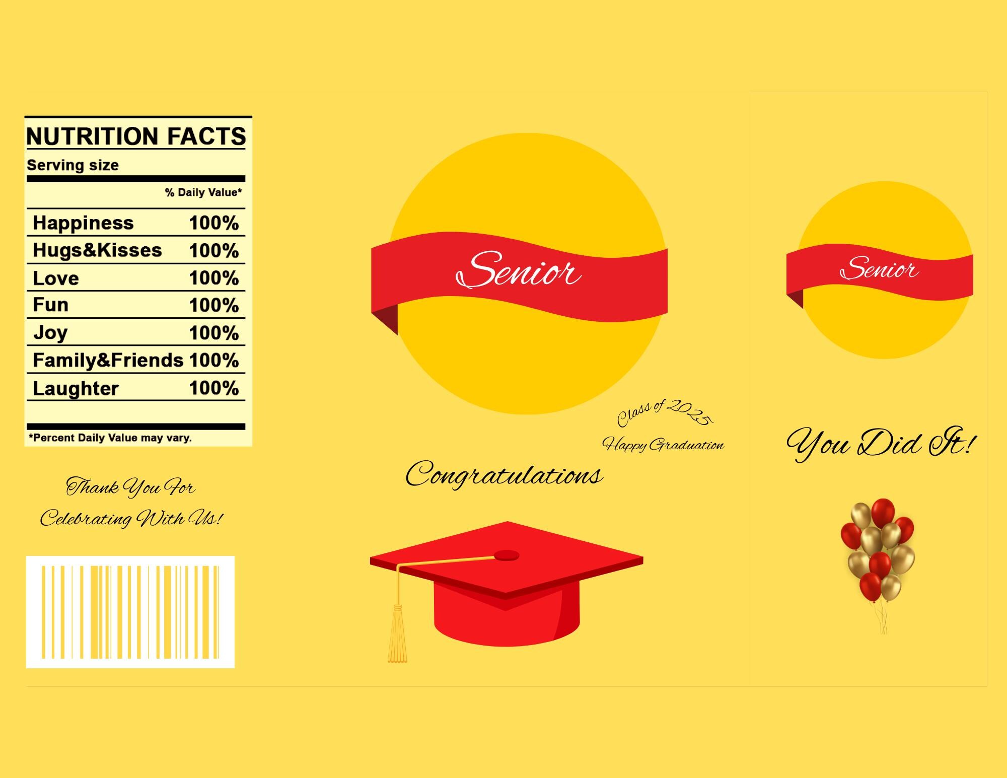 Lays Inspired Graduation Chip Bag Digital Download - Etsy