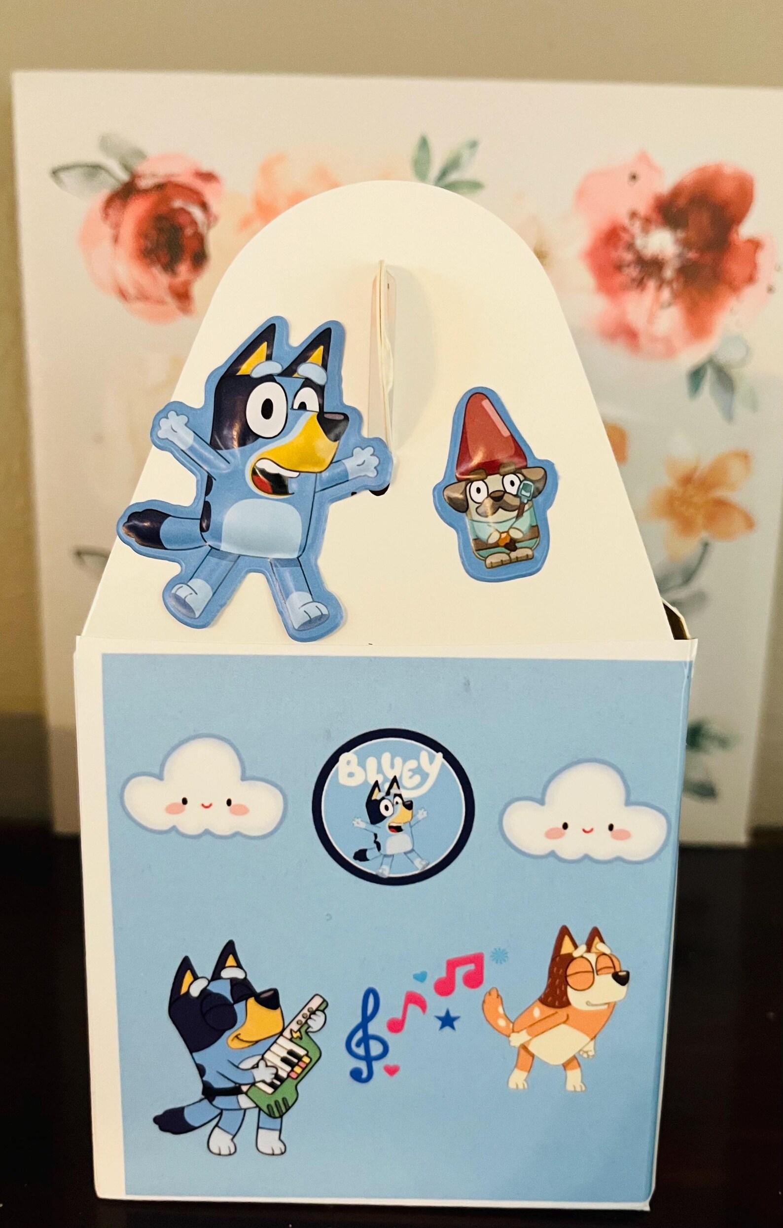 Happy Birthday Bluey Gable Box Labels Digital Downloads - Etsy