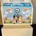 Happy Birthday Bluey Gable Box Labels Digital Downloads - Etsy