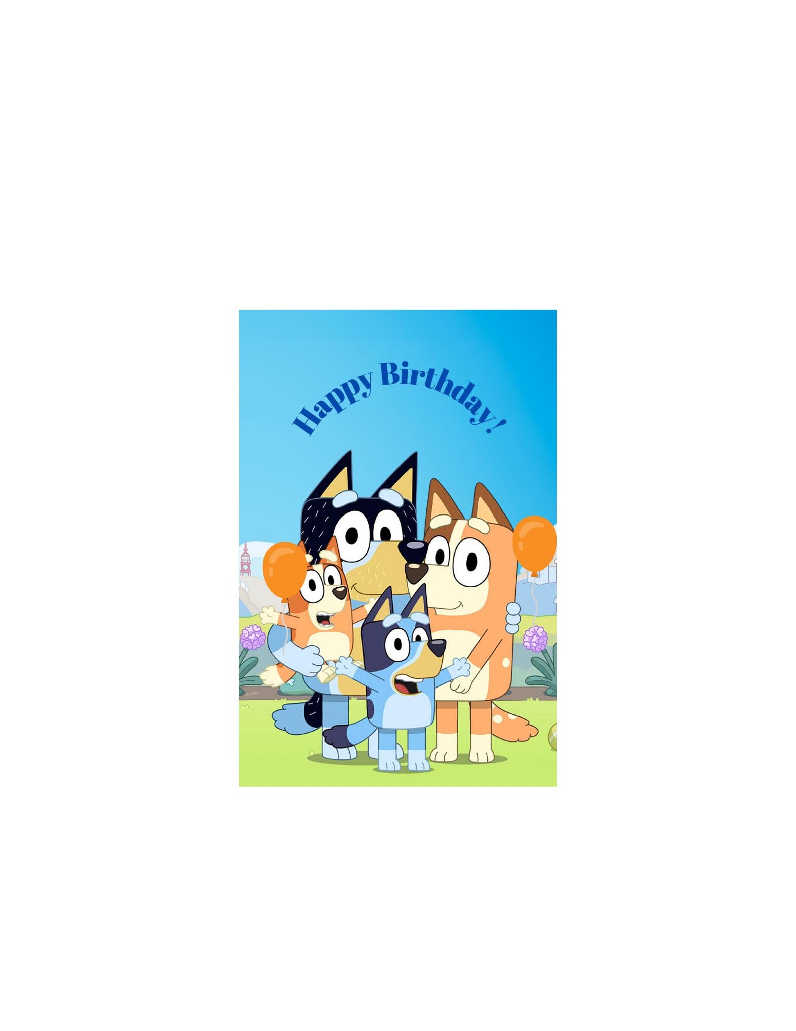 Bluey Capri Sun Juice Label Digital Download - Etsy