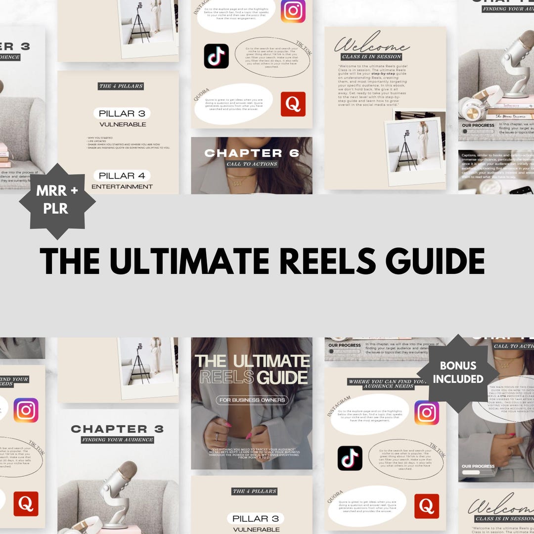 Ultimate Reels Guide Ebook | Viral Reels Strategy | Instagram Reels ...