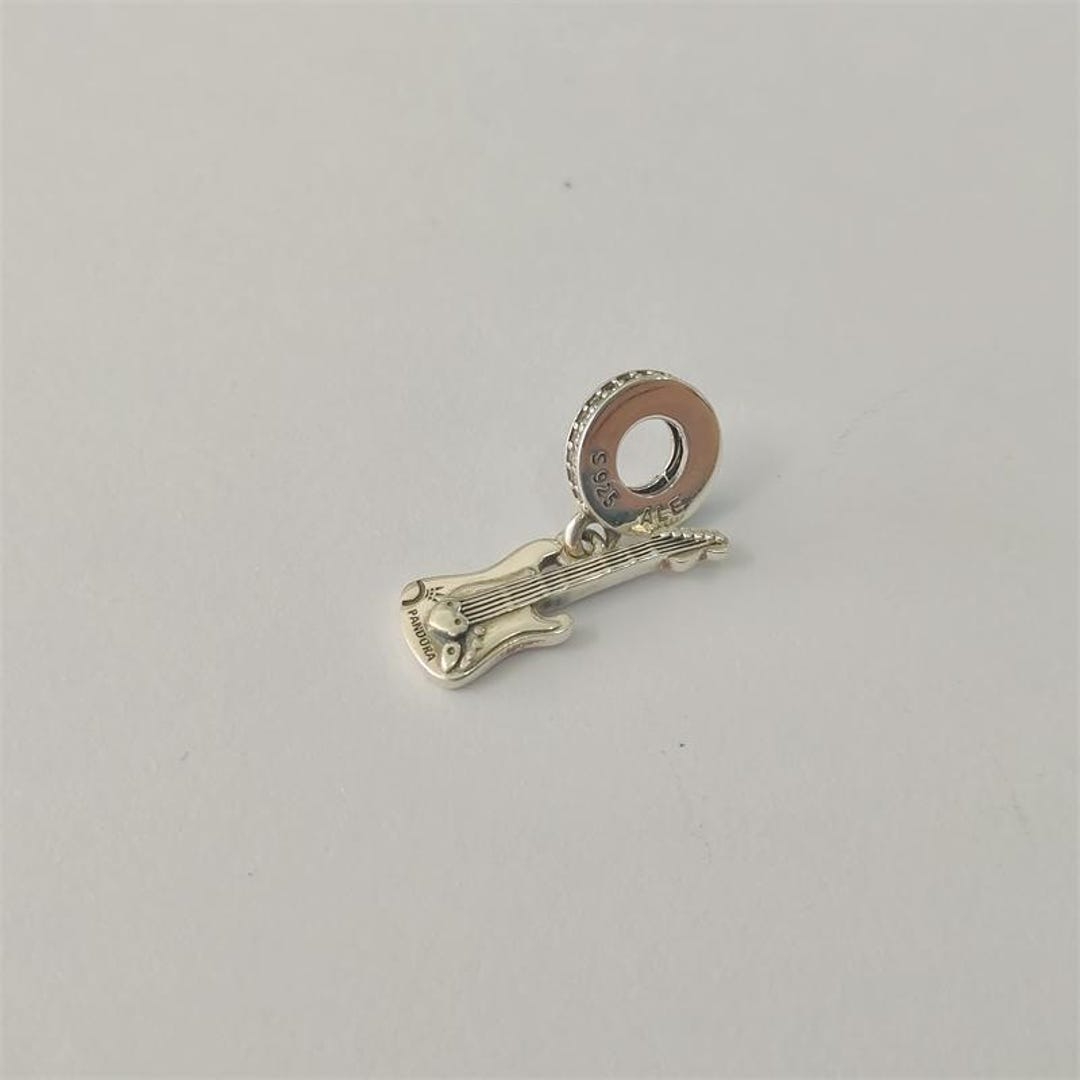 Pandora Electric Guitar Dangle Charm 925 Sterling Silver Ale - Etsy