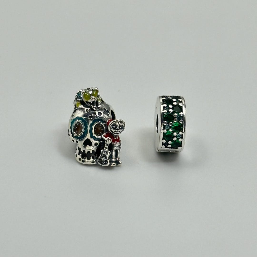 Pandora Pixar Coco Set 925 Sterling Silver Jewelry - Etsy