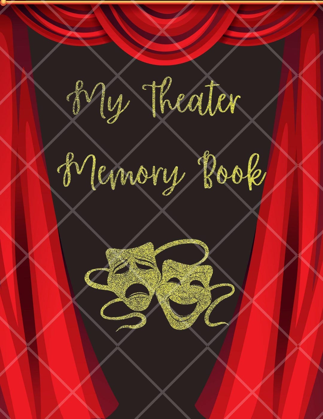 Theater Memory Journal for Students Keepsake Notebook for Drama Class ...