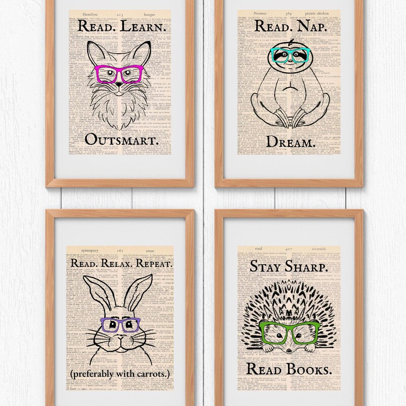 Dictionary Drawing - Etsy