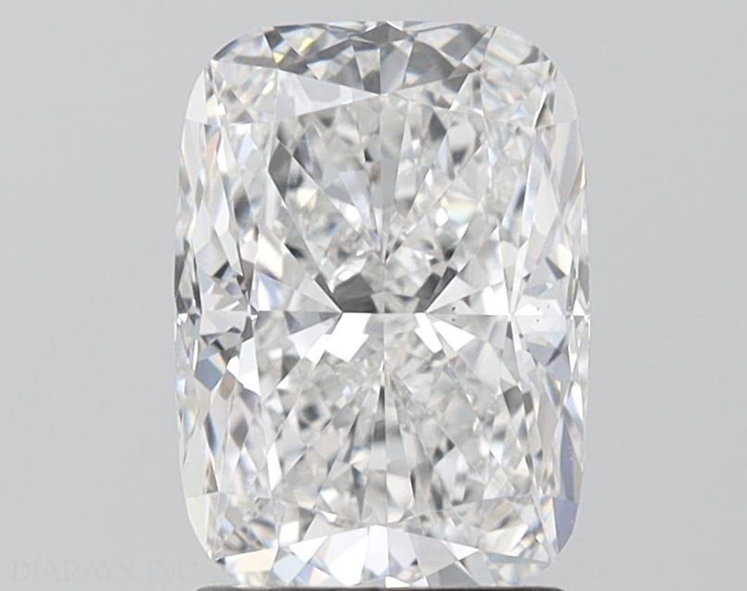 2.07 CT, D Color, VS 2 Clarity, Cushion Brilliant IGI Certified Lab ...