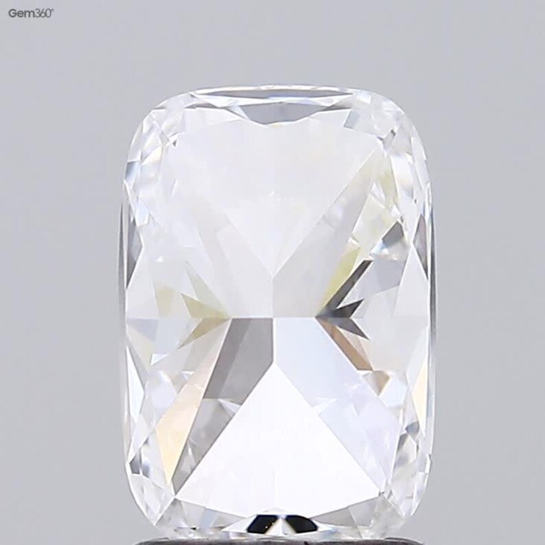 1.53 Ct Cushion Brilliant Lab Grown Diamond, E VVS2, IGI Certified - Etsy