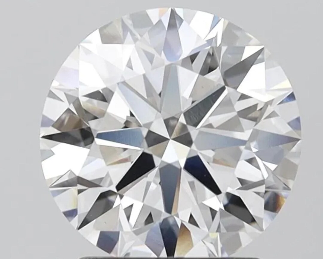 2.12 Ct, E Color, VS 1 Clarity Round Brilliant IGI Certified Lab Grown ...