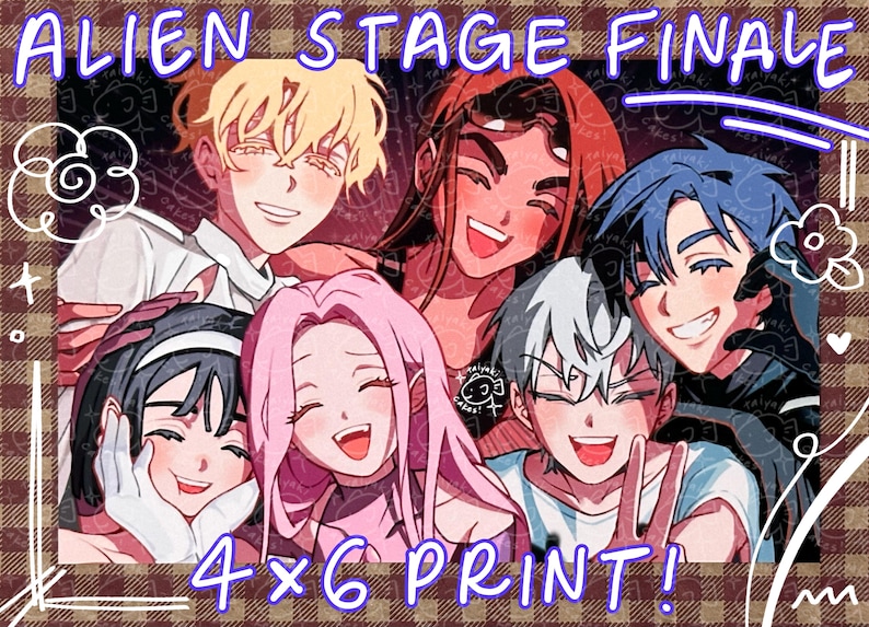 Alien Stage (ALNST): Karma/actor AU Print - Etsy