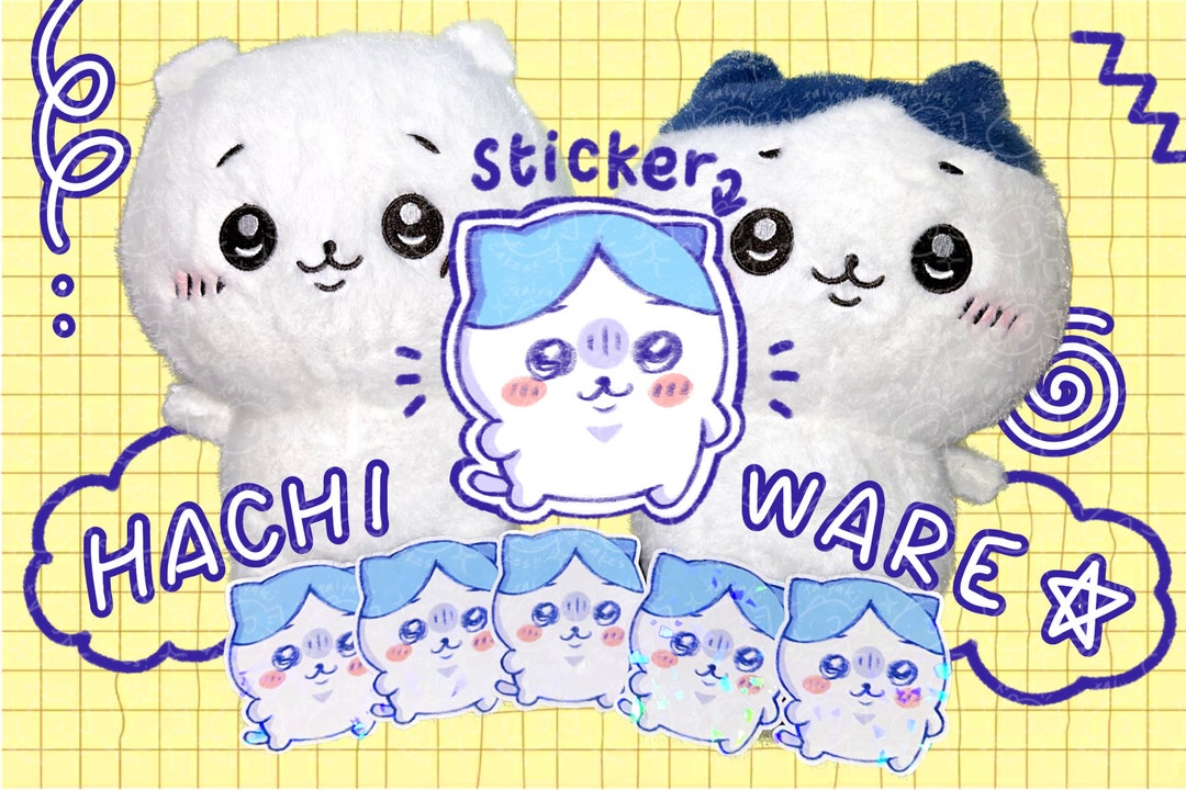 Chiikawa (hachiware) Holographic Sticker - Etsy