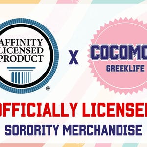 Custom Sorority Tote Bag Gift Rush Initiation Bid Day Big Little Gift ...