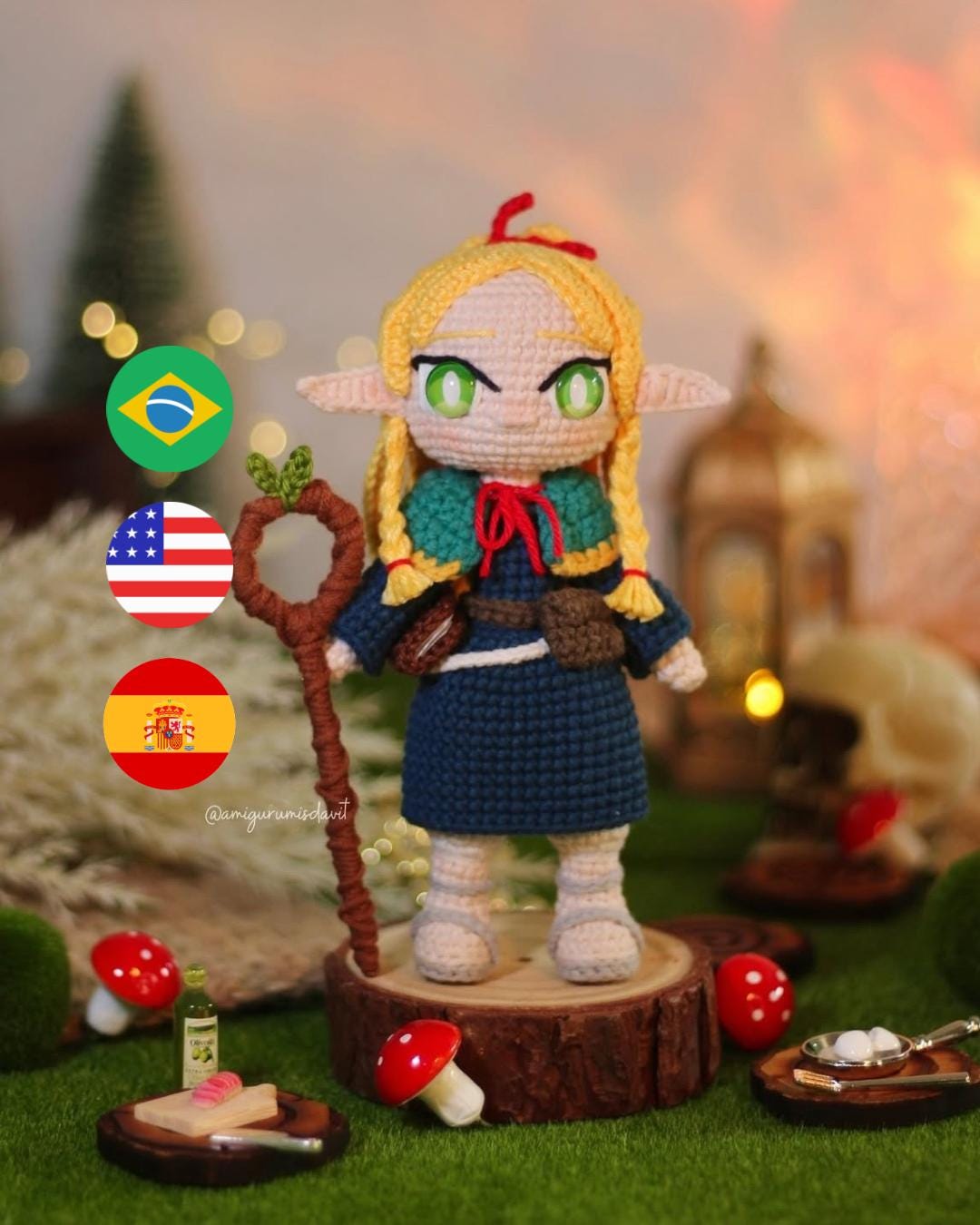 Marcille Pattern Amigurumi PDF - Etsy