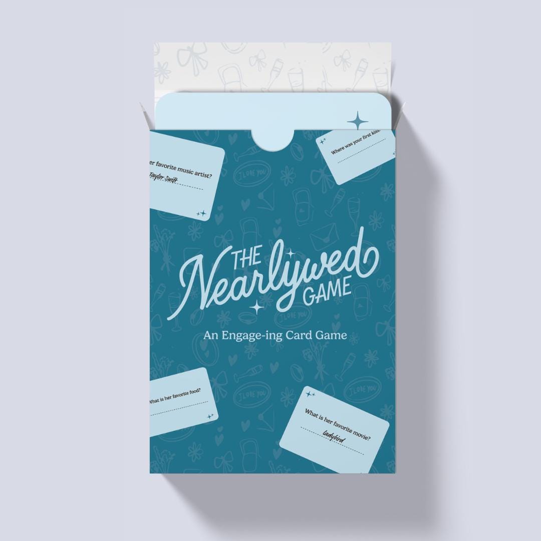 The Nearlywed Game | Bachelorette Party/bridal Shower Game - Etsy
