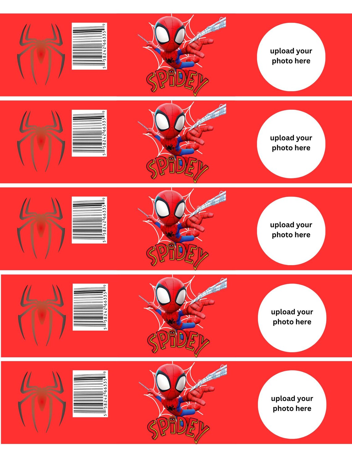 Spider Man Party Favor Bundle - Etsy