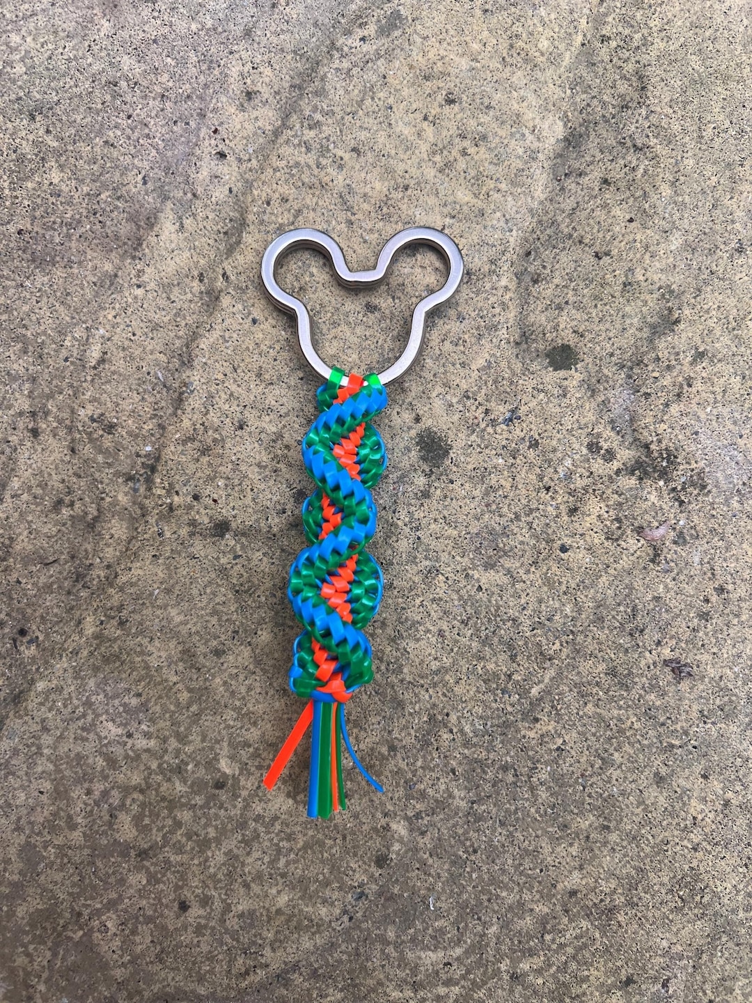 Scoubidou/scoubidous Keychain Colorful Handmade Boondoggle Key Chains ...