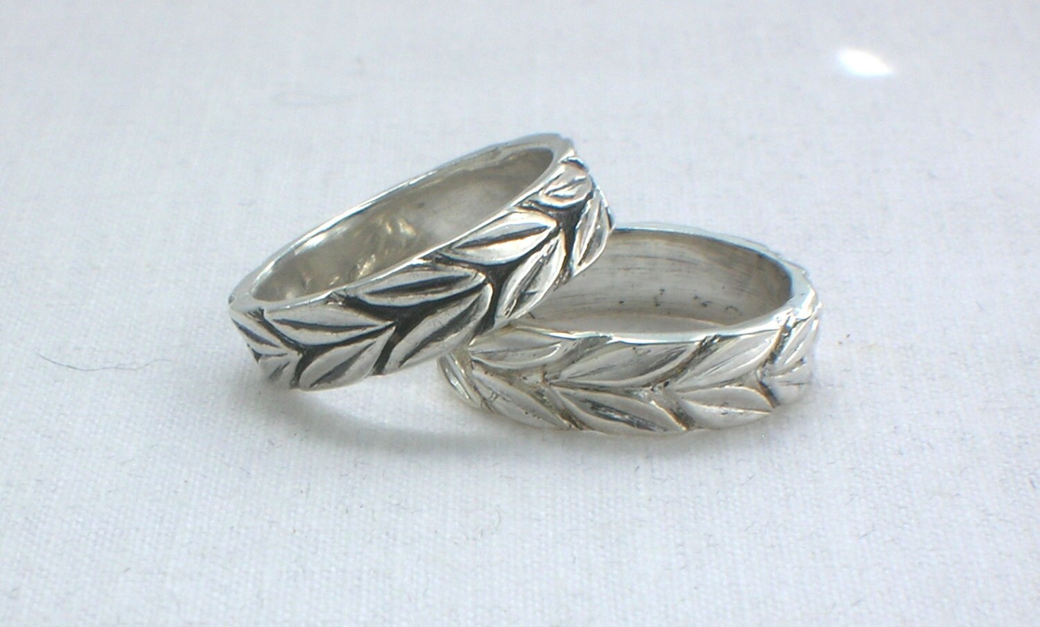 Laurel leaves ring | Etsy