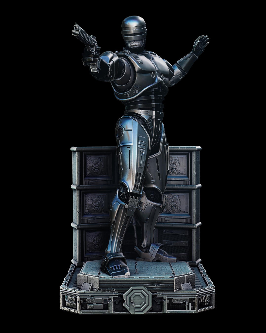 Robocop STL File - Etsy