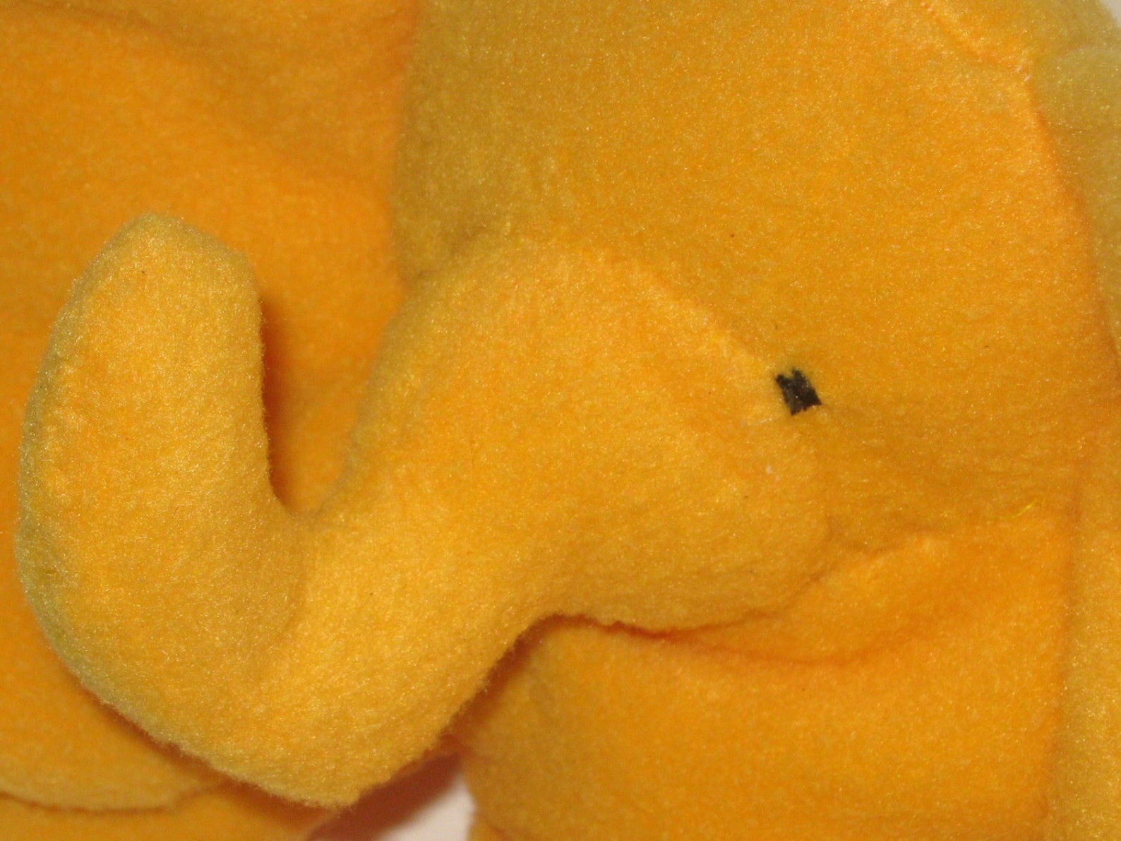 Plush Toy Yellow Baby Elephant Stuffie Named Daisy | Etsy