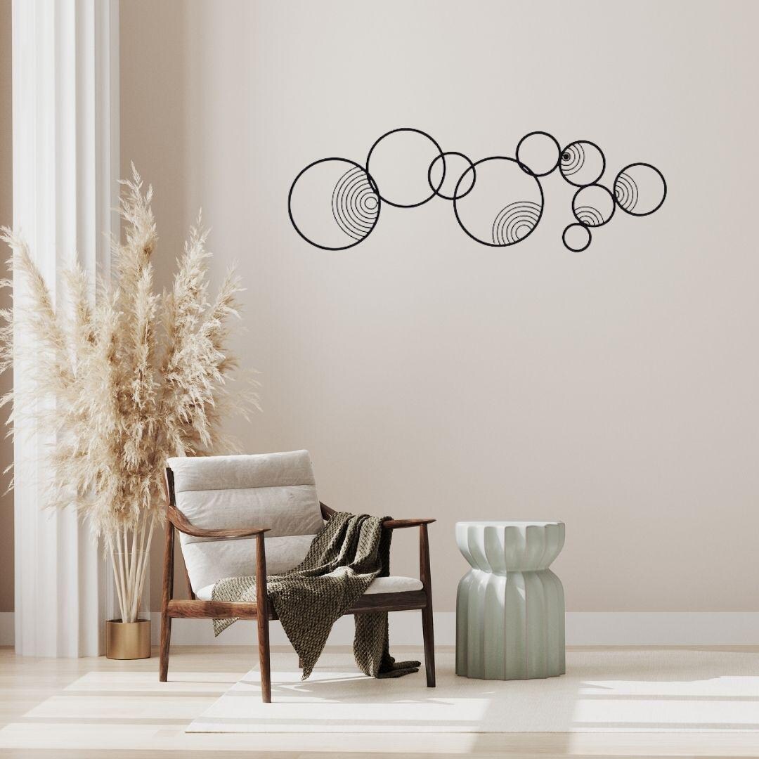 Modern Abstract Style Apartment Wall Decor, Minimalist Wall Art, Living ...