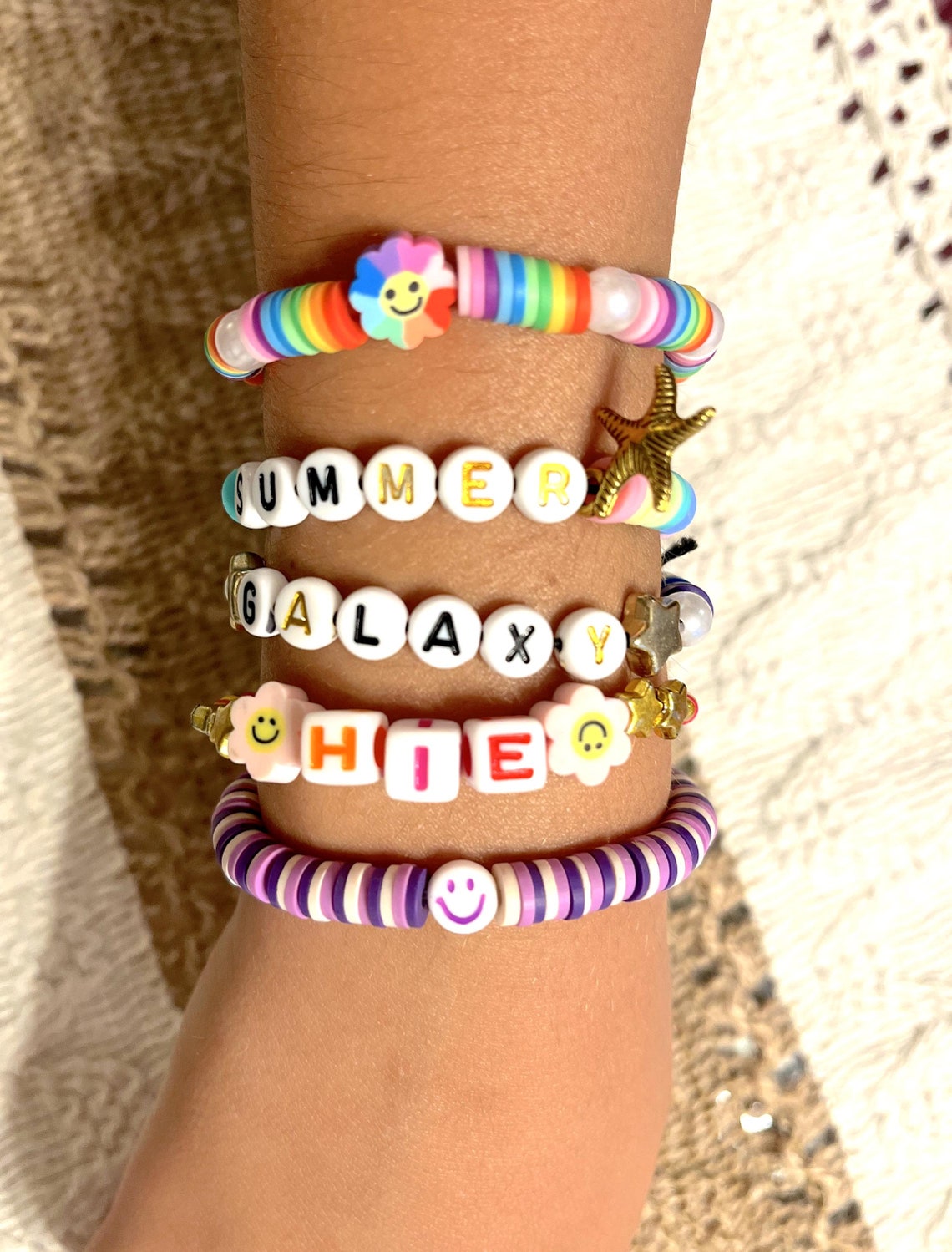 Charmed Bead Bracelets - Etsy