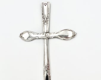 Silverware Cross - Etsy