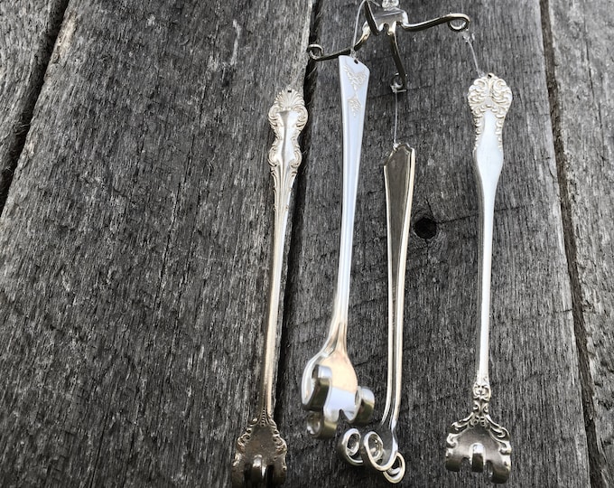 Mini Cocktail Curled Forks Adorable Wind Chime Handmade With - Etsy